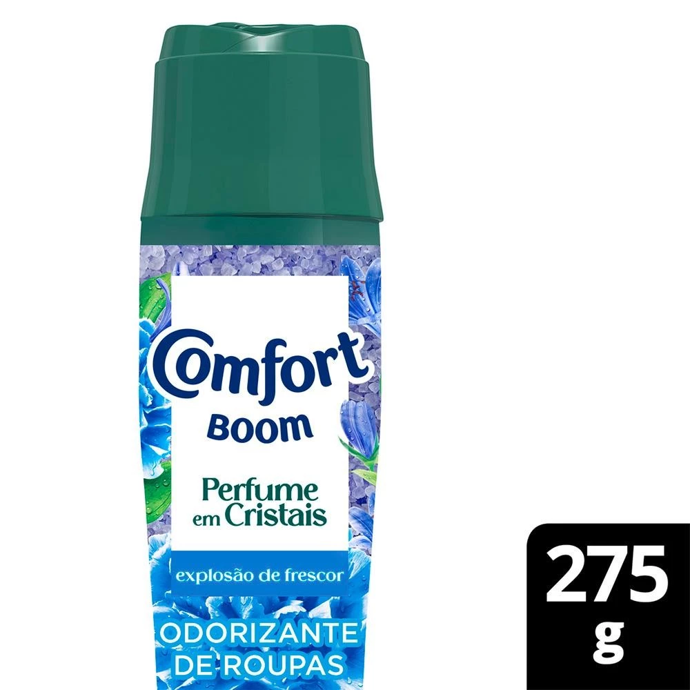 804 Odorizante de Roupas Comfort Boom Perfume em Cristais Explosão de ...